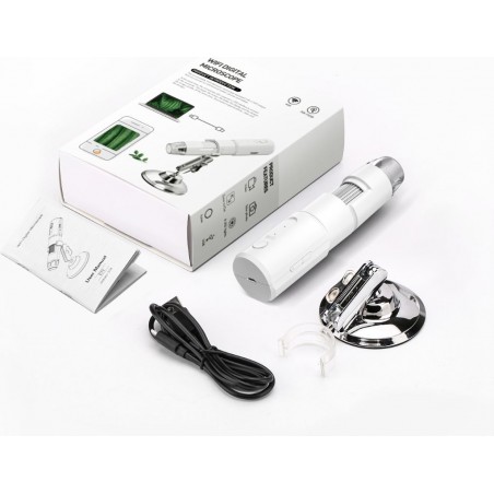 Wi-Fi TRICHOSKOPAS ODOS IR PLAUKŲ BŪKLEI TIRTI, iki 1000x didinatis ...